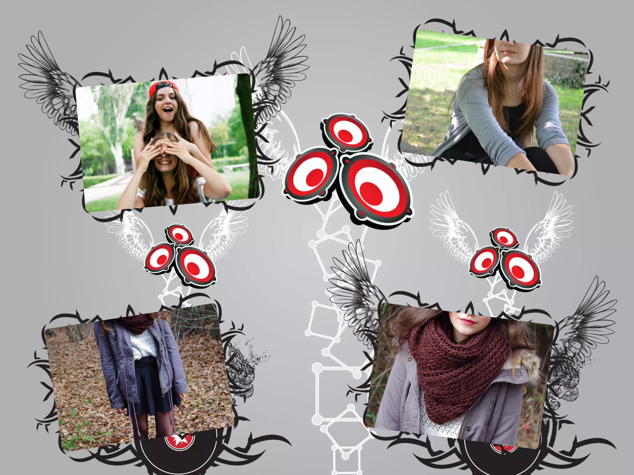 Tribal Sound Collage - Abstract | Photovisi