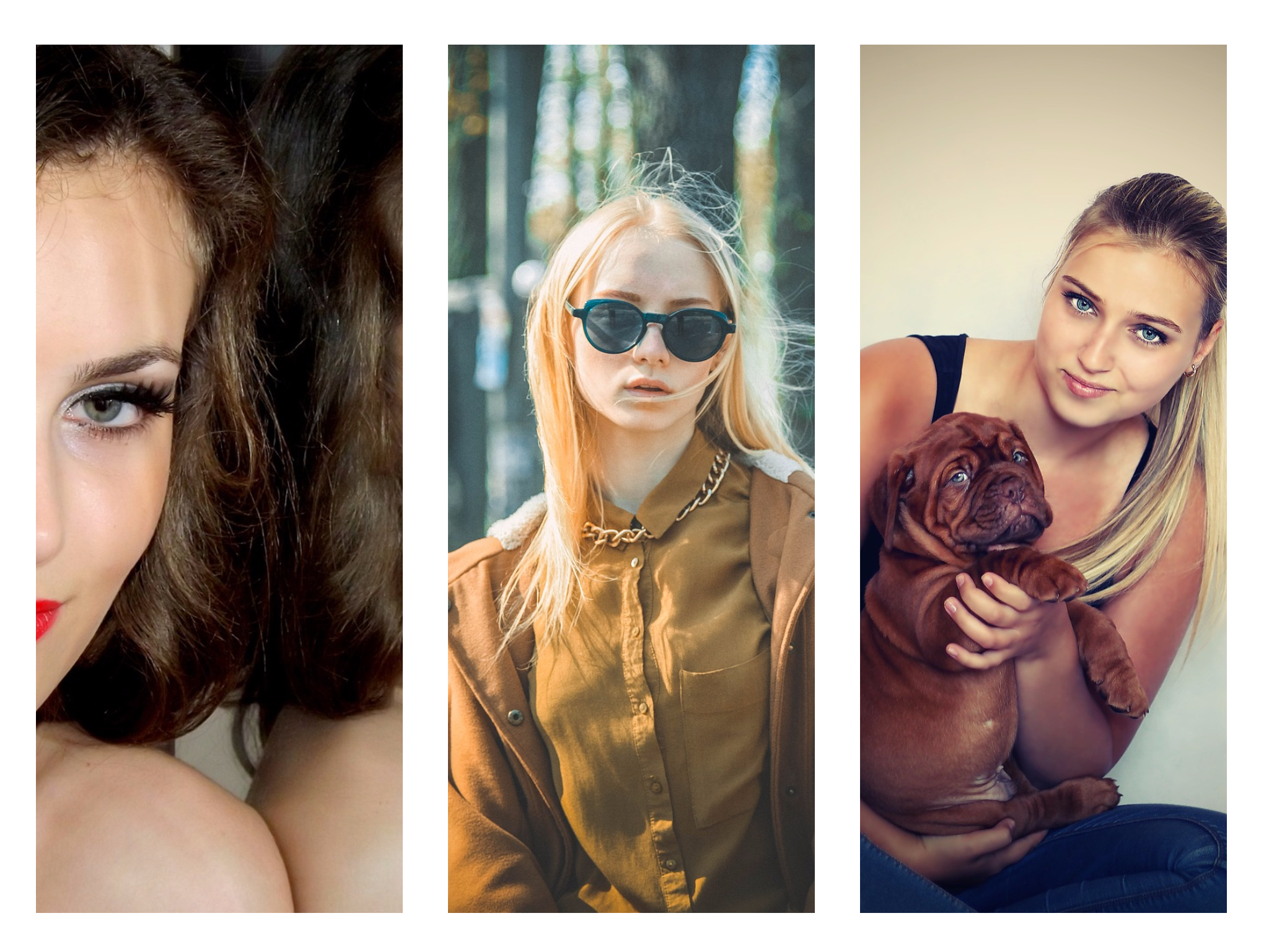 Three standing Collage - Basic | Photovisi